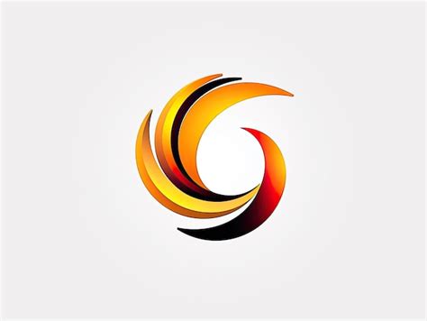 로고 스타일 배지의 문자 C 간단한 2d 디자인 일러스트레이션 Generative Ai 프리미엄 사진