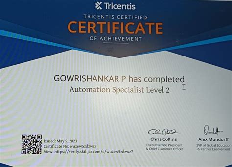 Gowrishankar P On Linkedin Tosca Testautomation Tricentis Testautomationtools