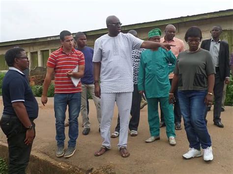 Fayose Inspects Roads In Ado Ekiti Looks Unworried Photos Politics