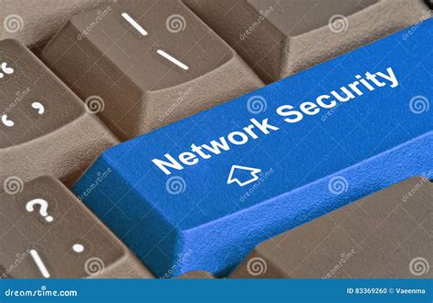 Key For Network Security Stock Photo Image Of Green 83369260