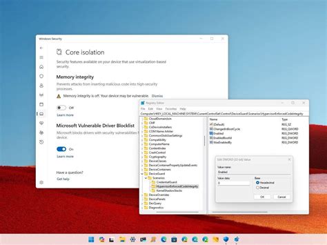Configure Memory Integrity In Windows