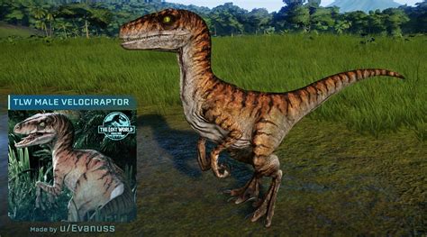 Velociraptor Jurassic Park 2 Velociraptor Dinosaur Srkhep