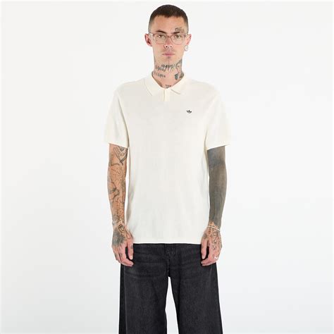 Koszulki Adidas Premium Polo Cream White Jv7596 Footshop