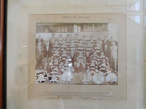 photograph cardiff rfc 1951 52 cardiff rugby museum
