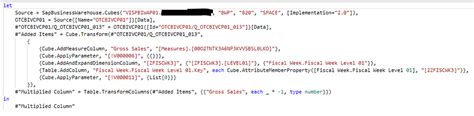 sap bw bex value is not a cube microsoft fabric community