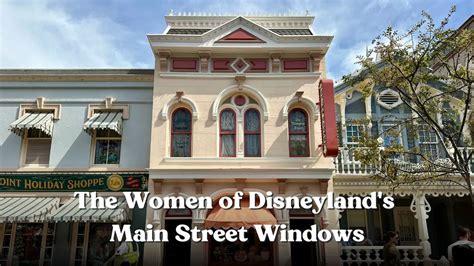 The Women Of Disneylands Main Street Windows