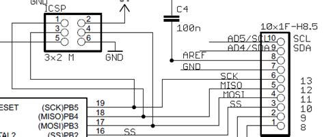 About Icsp Header With Uno R3 With Waveshare 3 5 Tft Shield And Proto Shield In Between
