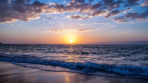Desktop Backgrounds Beach Sunset