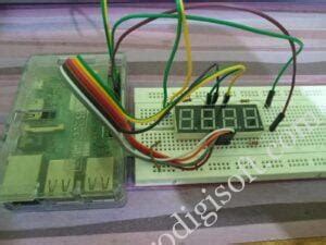 Digit Segment Display Using Raspberry Pi
