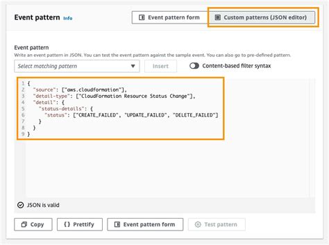 using cloudformation events to build custom workflows for post