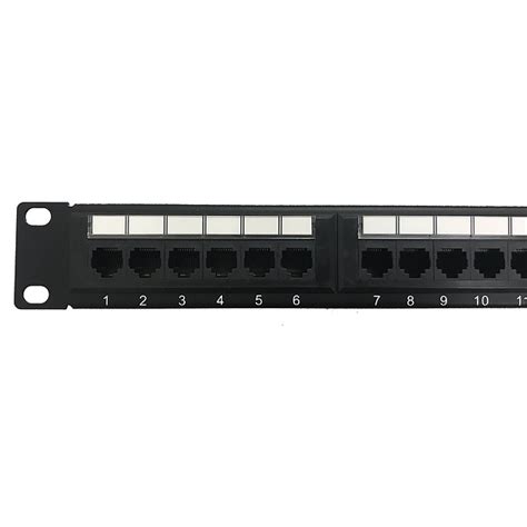 GLOBAL CAT6A UTP PATCH PANEL 24 PORT