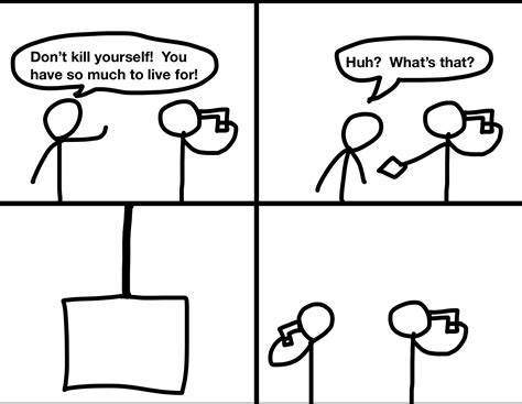Convinced Suicide Comic Meme Generator