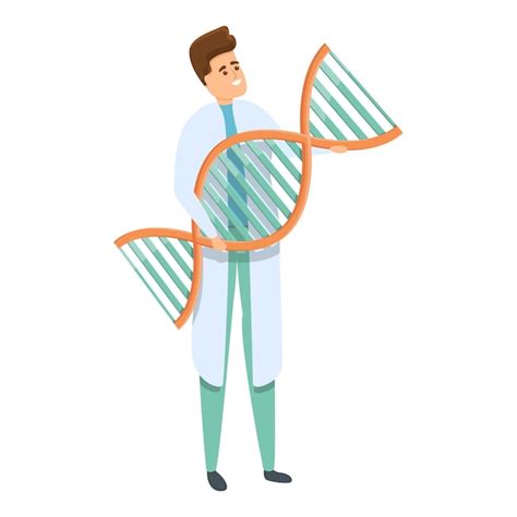Premium Vector Scientist Extract Dna Icon Cartoon Of Scientist Extract Dna Vector Icon For Web
