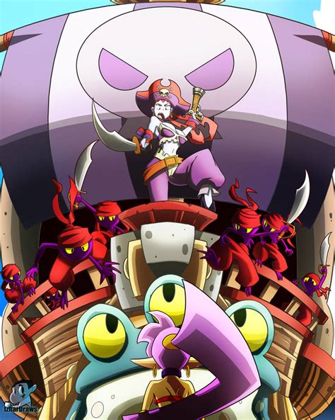 Shantae Risky Boots And Tinkerbats By Izhardraws Rshantae