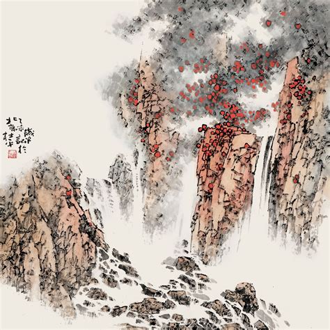 杜平 山水小品 39 蓬莱轩艺术馆