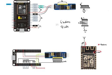 Esp12 Problems With Pins D3 And D4 General Guidance Arduino Forum