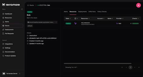 Stack Details Terramate Cloud Terramate Docs