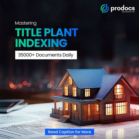 Prodocs Solutions On Linkedin Prodocs Titleplantindexing Efficiency Accuracy Dailyoperations…