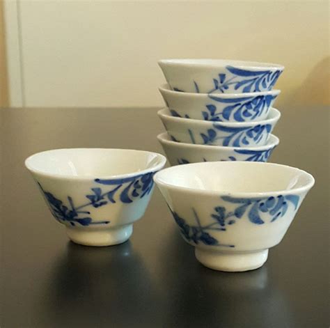 Japanese Sake Cups Vintage Japanese Japanese Ceramic Asian Small