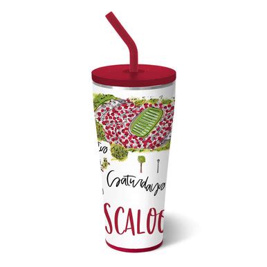 Swig Life 32 Oz Straw Tumbler Saturdays In Tuscaloosa Eagle Eye
