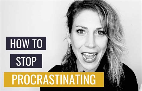 How To Stop Procrastinating Julia Kristina Counselling