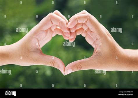 2 Hands Making A Heart