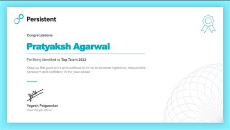 Pratyaksh Agarwal On Linkedin Persistentsystems Toptalent 37 Comments