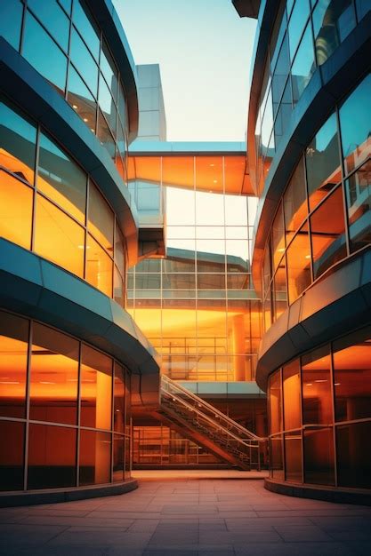 Premium Photo Geometric Architecture Detail Modern Concrete Structure Building Abstract