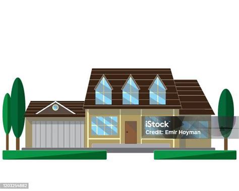 집 플랫 아이콘입니다 벡터 그림입니다 전통적인 집 가족 집 평면 디자인 벡터 개념 그림입니다 스톡 벡터 플랫 스타일 가족에 대한 스톡 벡터 아트 및 기타 이미지 Istock