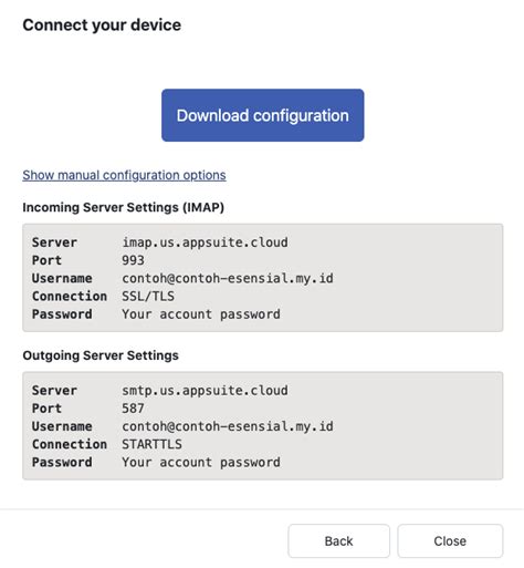 Cara Setting Email Perusahaan By OX Mail Di MacOS