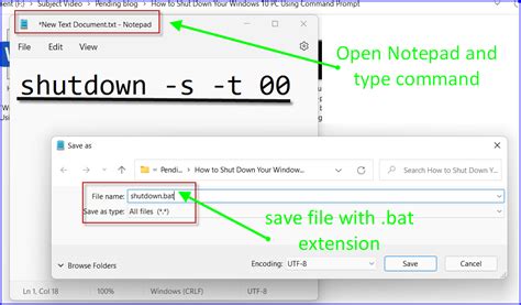 Interesting Way To Shutdown And Restart Windows 1110 Using Command Prompt Computer Bits Daily