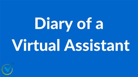 Diary Of A Virtual Assistant Tech Virtual Assistant Services