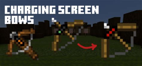 Charging Screen Bows Gallery Minecraft Bedrock Texture Packs