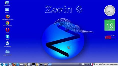 Zorin OS Core Awn Dock Linux Download