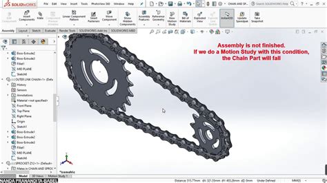 Chain And Sprocket Solidworks At Pamela Harvey Blog