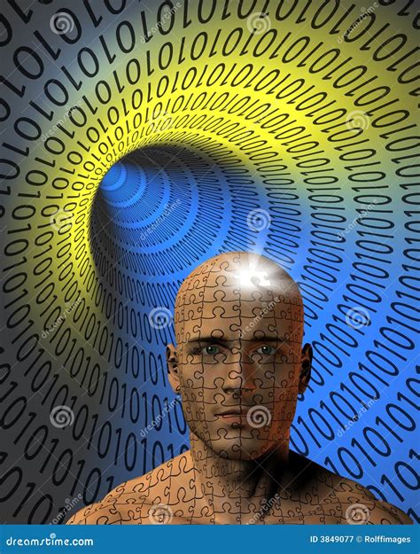 Binary Puzzle Stock Illustration Illustration Of Judgment 3849077