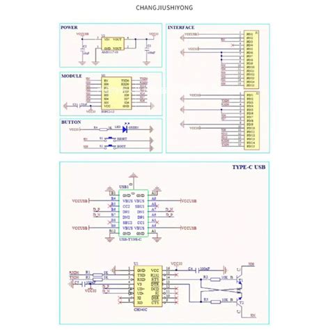 Плата разработки Esp8684 Type C Usb Esp32 C2 Espc2 12 Devkit Serial купить с доставкой по