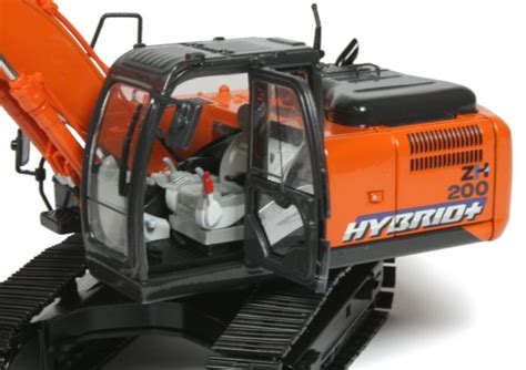 Miniature Construction World Hitachi Zh200 Hybrid Tracked Excavator