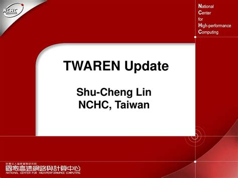 Ppt Twaren Update Powerpoint Presentation Free Download Id4374314