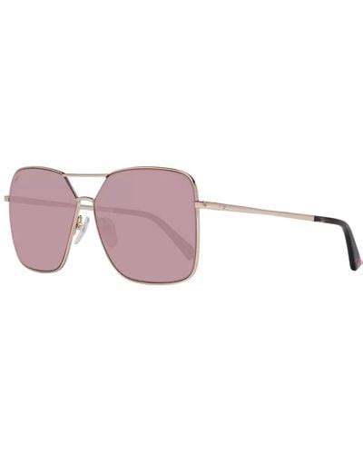 Purple Web Sunglasses For Women Lyst