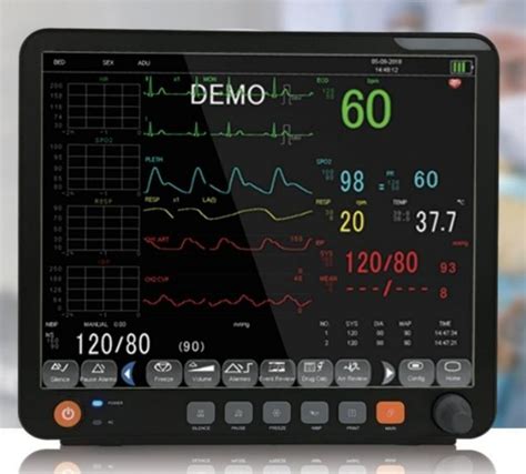 Multi Parameter Patient Monitor Yr P12 Patient Monitors In Pakistan Bright Way 1st Online