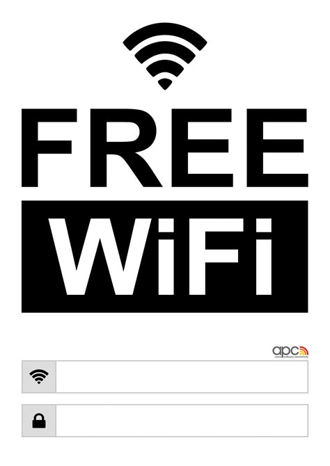 Free Printable Wifi Password Signs Poster Template Downloads Apc Solutions Free Printable Wifi Password Signs Poster Template Downloads Apc Solutions