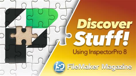 finding filemaker problems leveraging inspector pro 8 youtube
