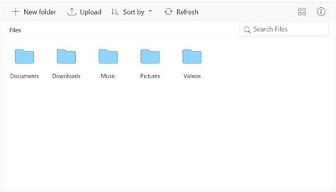Styles And Appearance In Blazor File Manager Component Syncfusion