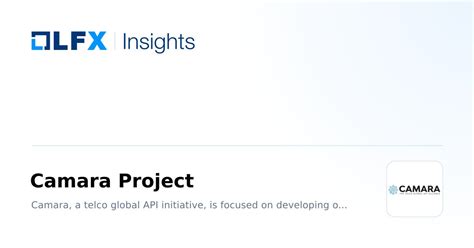 Lfx Insights Camara Project Development Insights