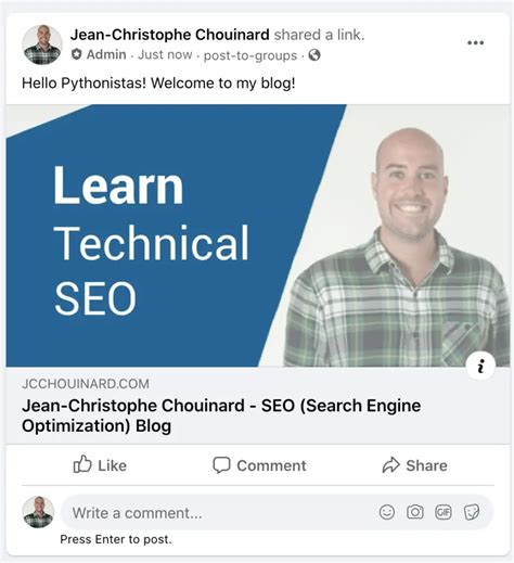 How To Post To Groups Using Facebook Graph Api With Python Example Jc Chouinard