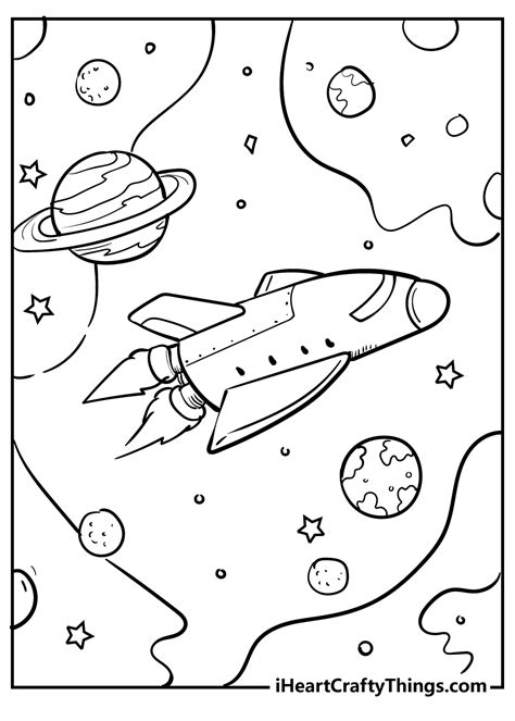 140 Space Coloring Pages Printable Pdfs For Free Download