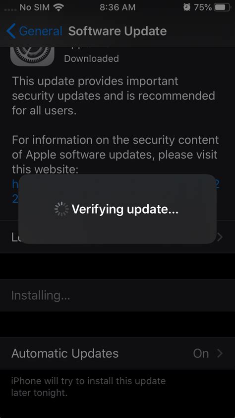 An Error Occurred Installing Ios 1577 Apple Community