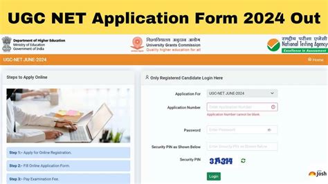 Ugc Net Application Form 2024 Apply Online Link For Jrf And