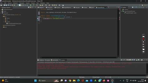 Launching Chrome Browser By Using Selenium Java Youtube